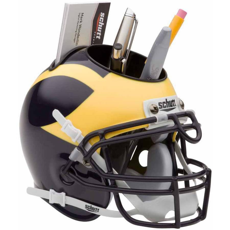Schutt Ncaa Michigan Wolverines Desk Cad - Walmart.com
