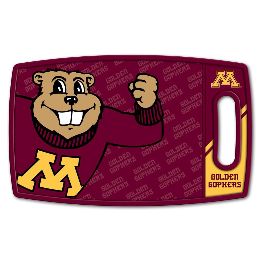 NCAA Minnesota Golden Gophers Logo Series Cutting Board 9in x 0.5in ...