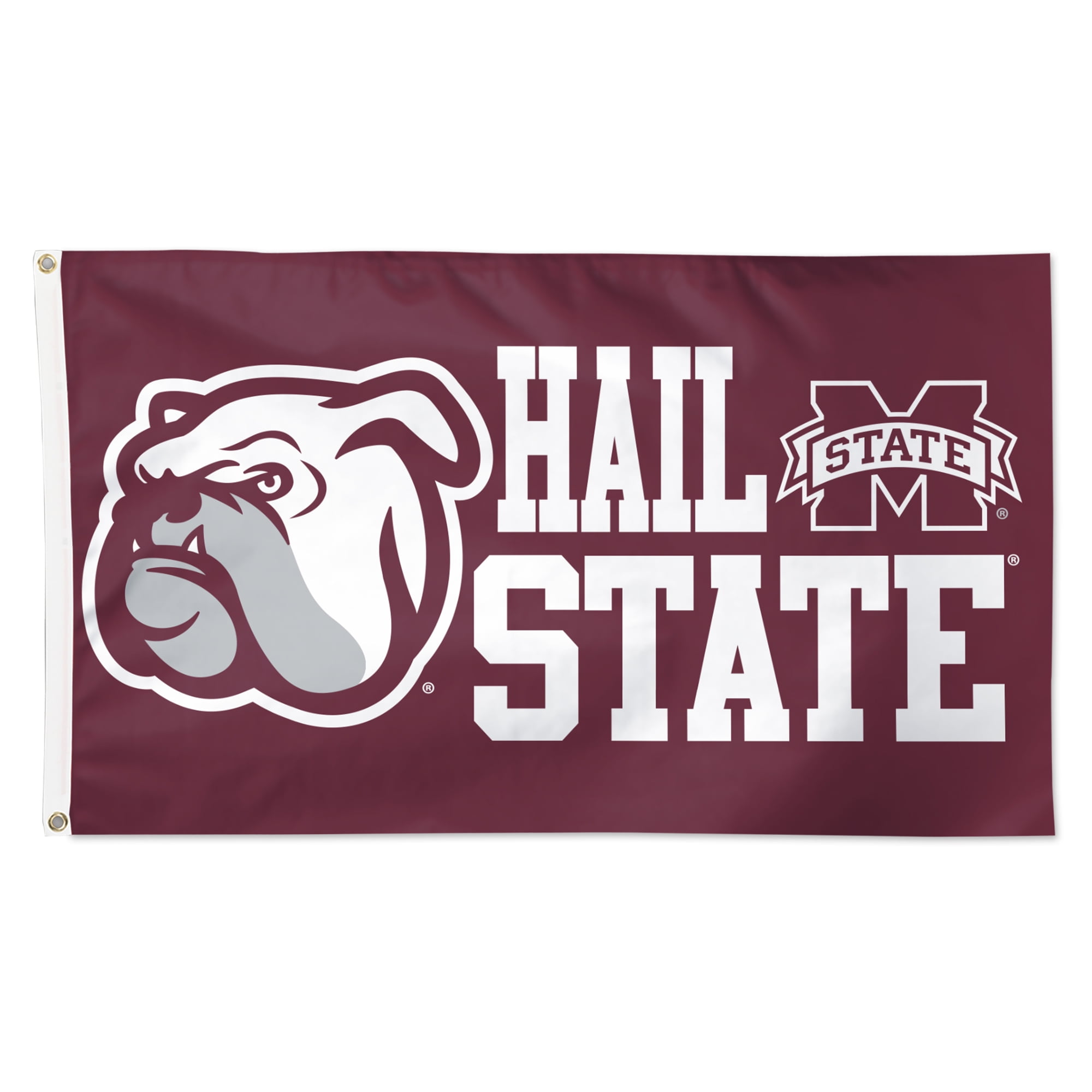 NCAA Mississippi State Mascot 3' x 5' Deluxe Flag - Walmart.com