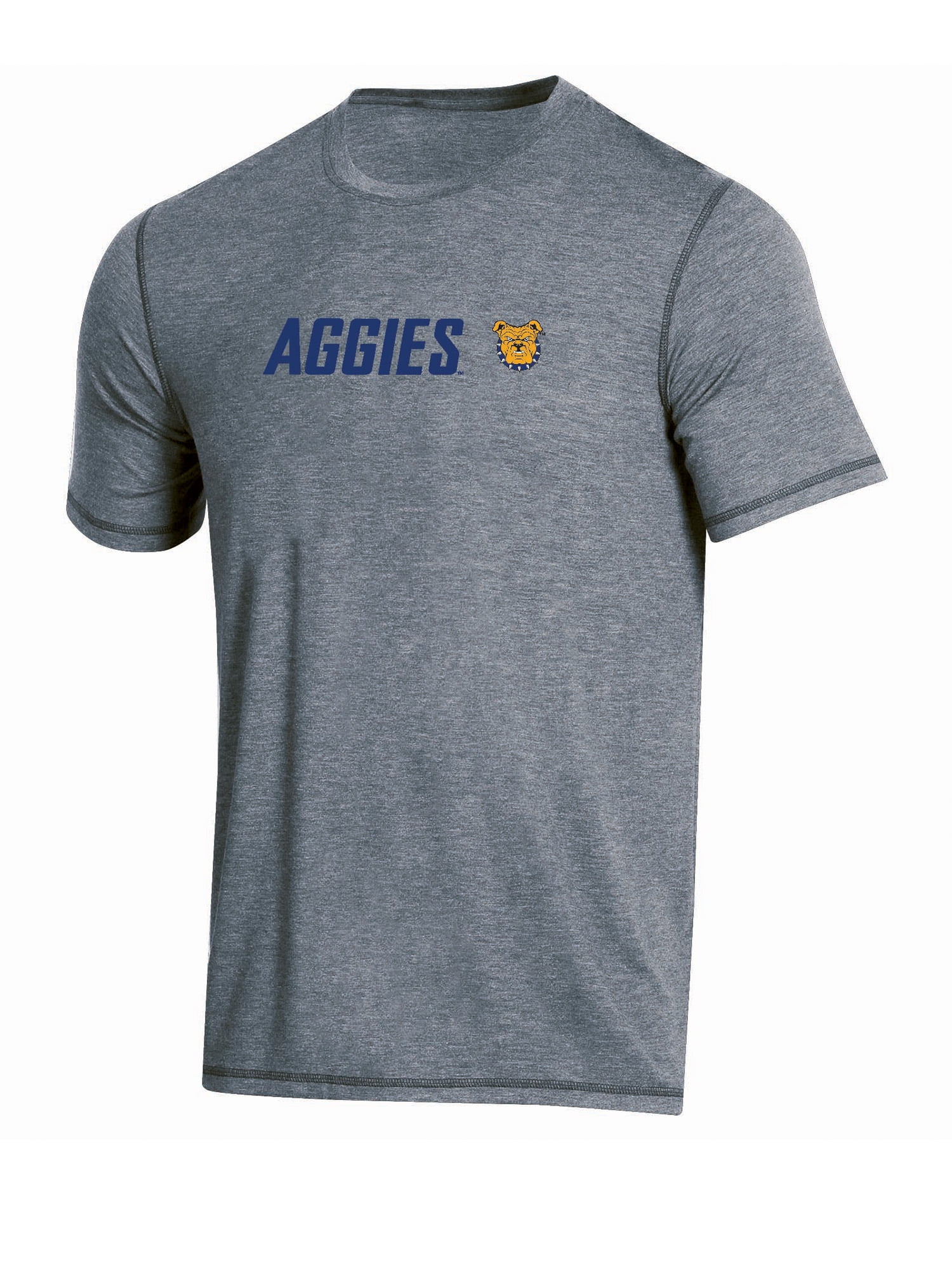 NCAA NORTH CAROLINA A&T Mens Grey Color Synthetic SS TEE Lux - Walmart.com