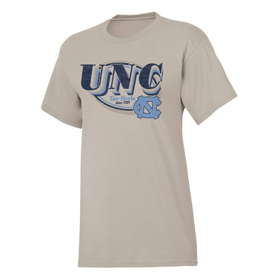 NCAA NORTH CAROLINA SS TEE Tan Logo Tee MENS SIZE S - Walmart.com