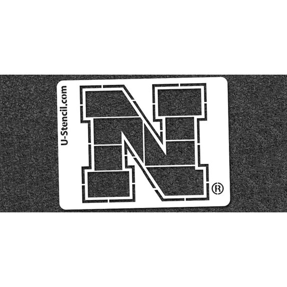 NCAA Nebraska Cornhuskers Collegiate 'N' Mini Stencil Kit - Walmart.com