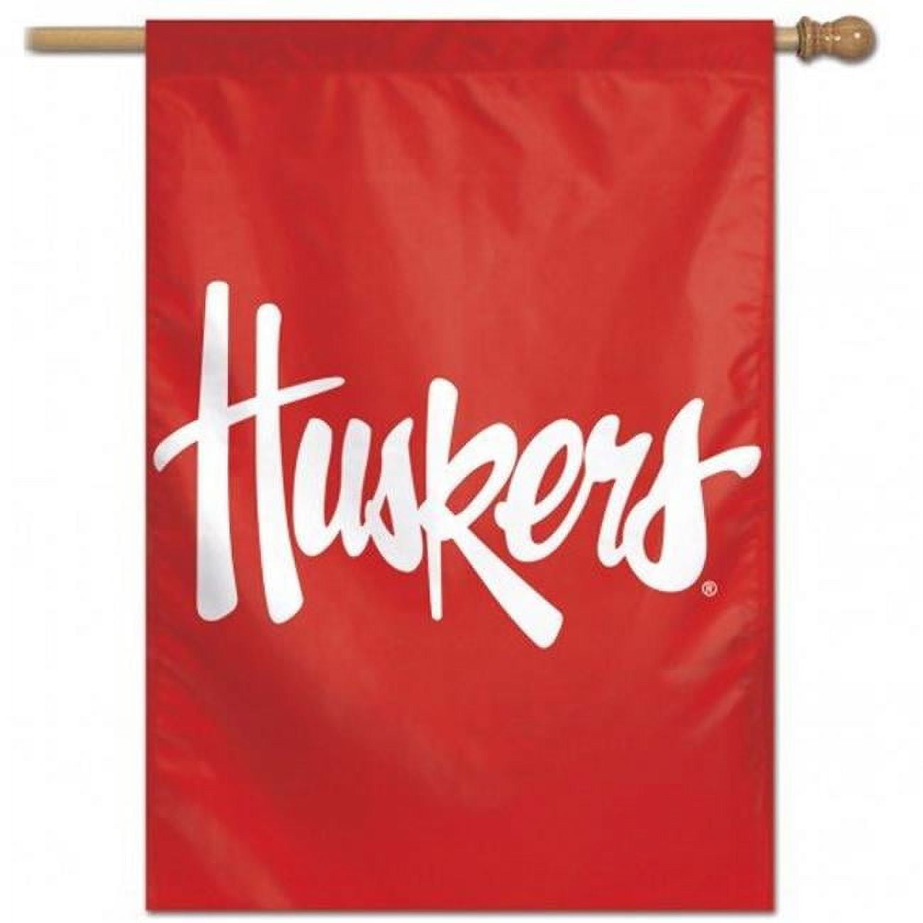 NCAA Nebraska Prime 28" x 40" Vertical Flag - Walmart.com