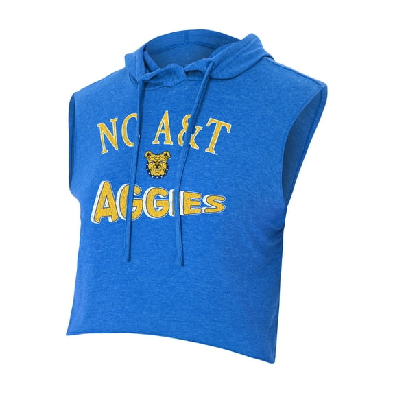 NCAA North Carolina A&T Aggies Womens Team Color Muscle Hood - Walmart.com