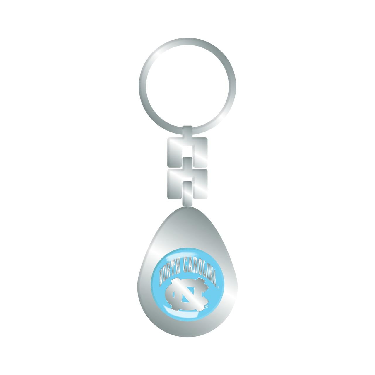 NCAA North Carolina Team Link Metal Keychain - Walmart.com