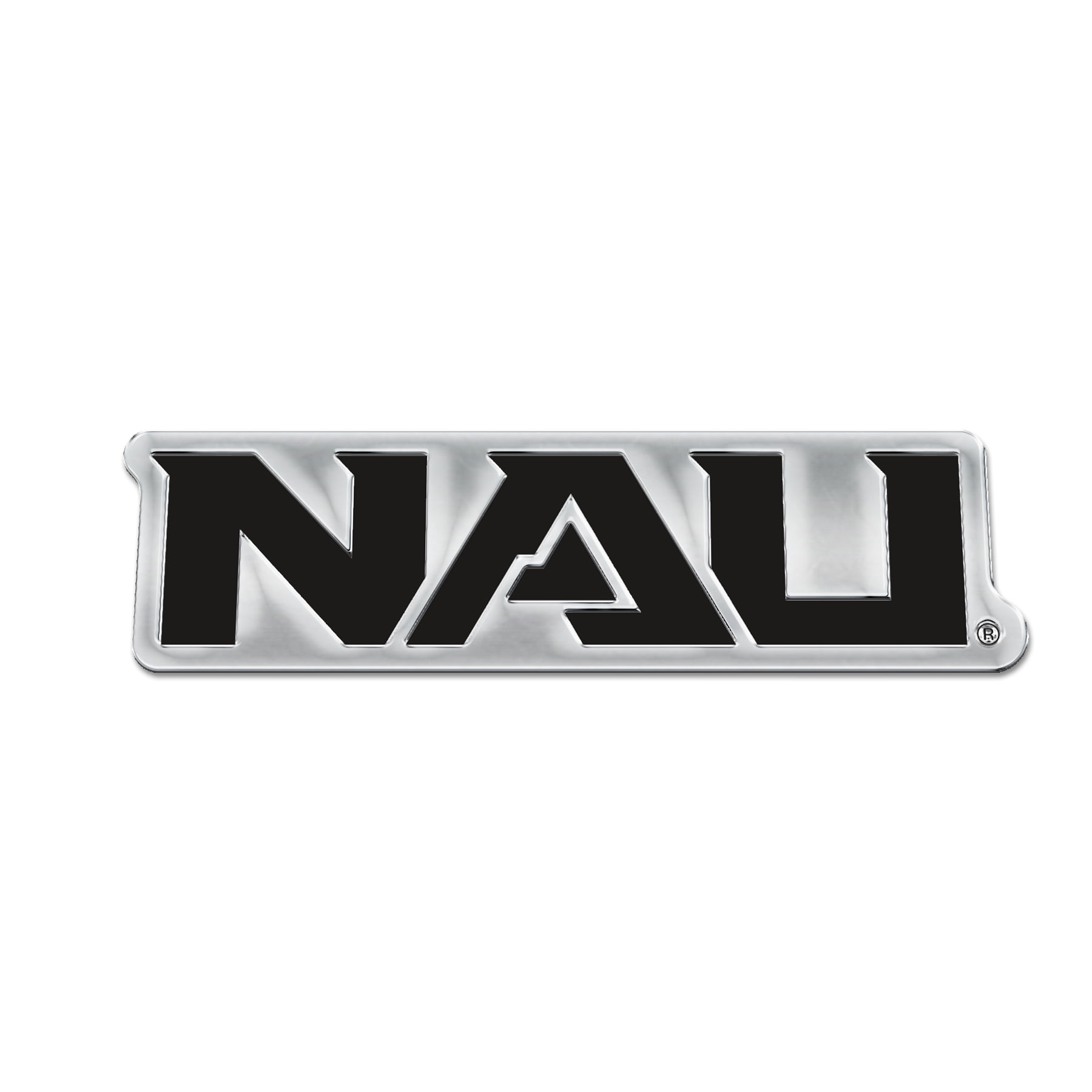 NCAA Northern Arizona Team Metal Chrome Free Form Auto Emblem - Walmart.com
