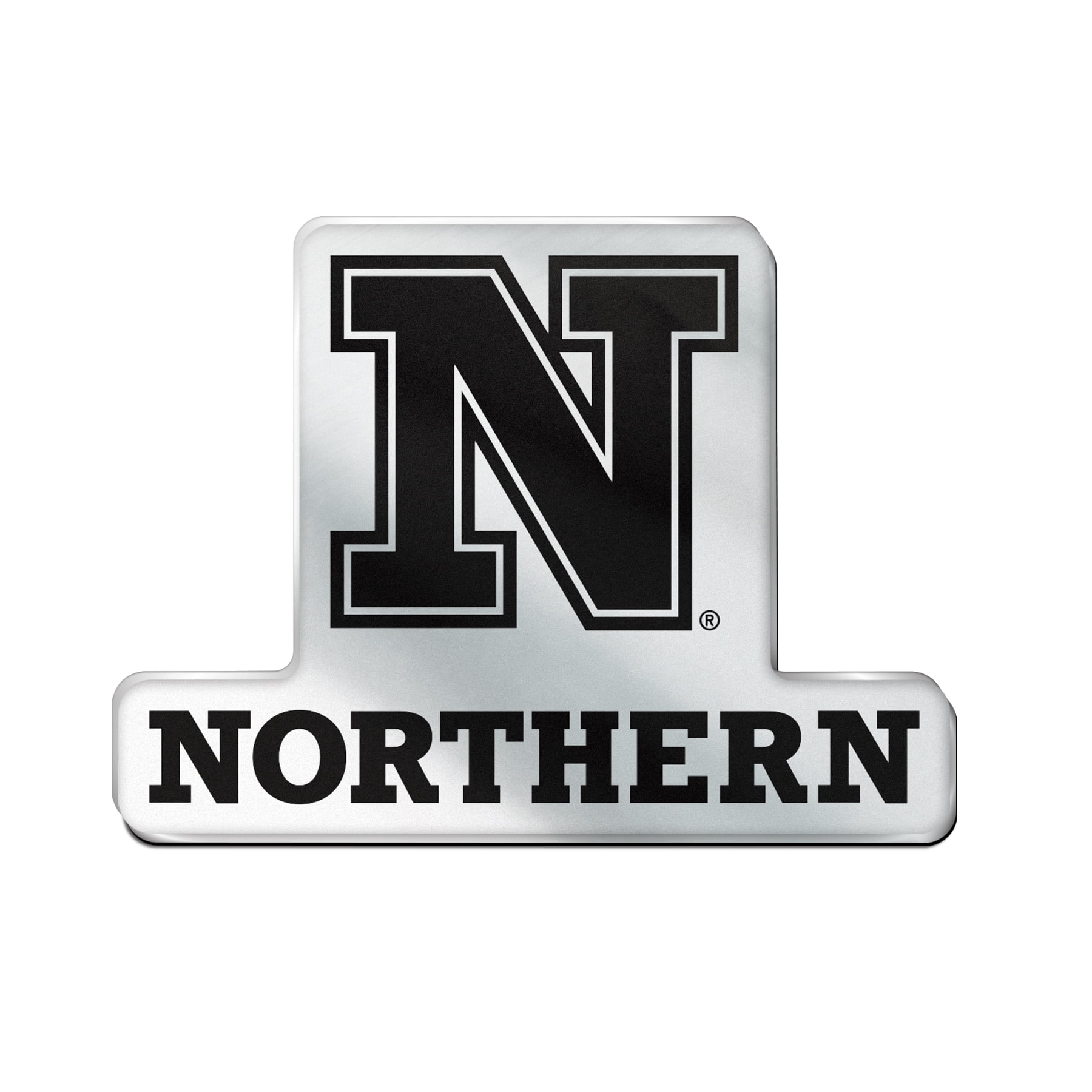 NCAA Northern State Prime Metallic Auto Emblem - Walmart.com