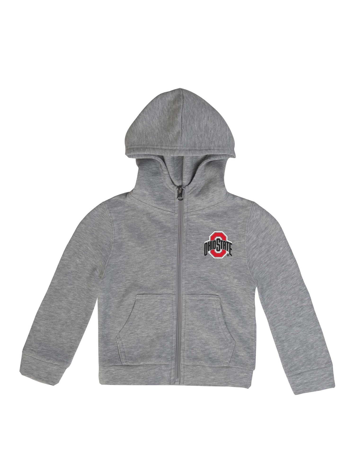 NCAA OHIO STATE Infant Grey Color Cotton Fleece HDY Full Zip - Walmart.com