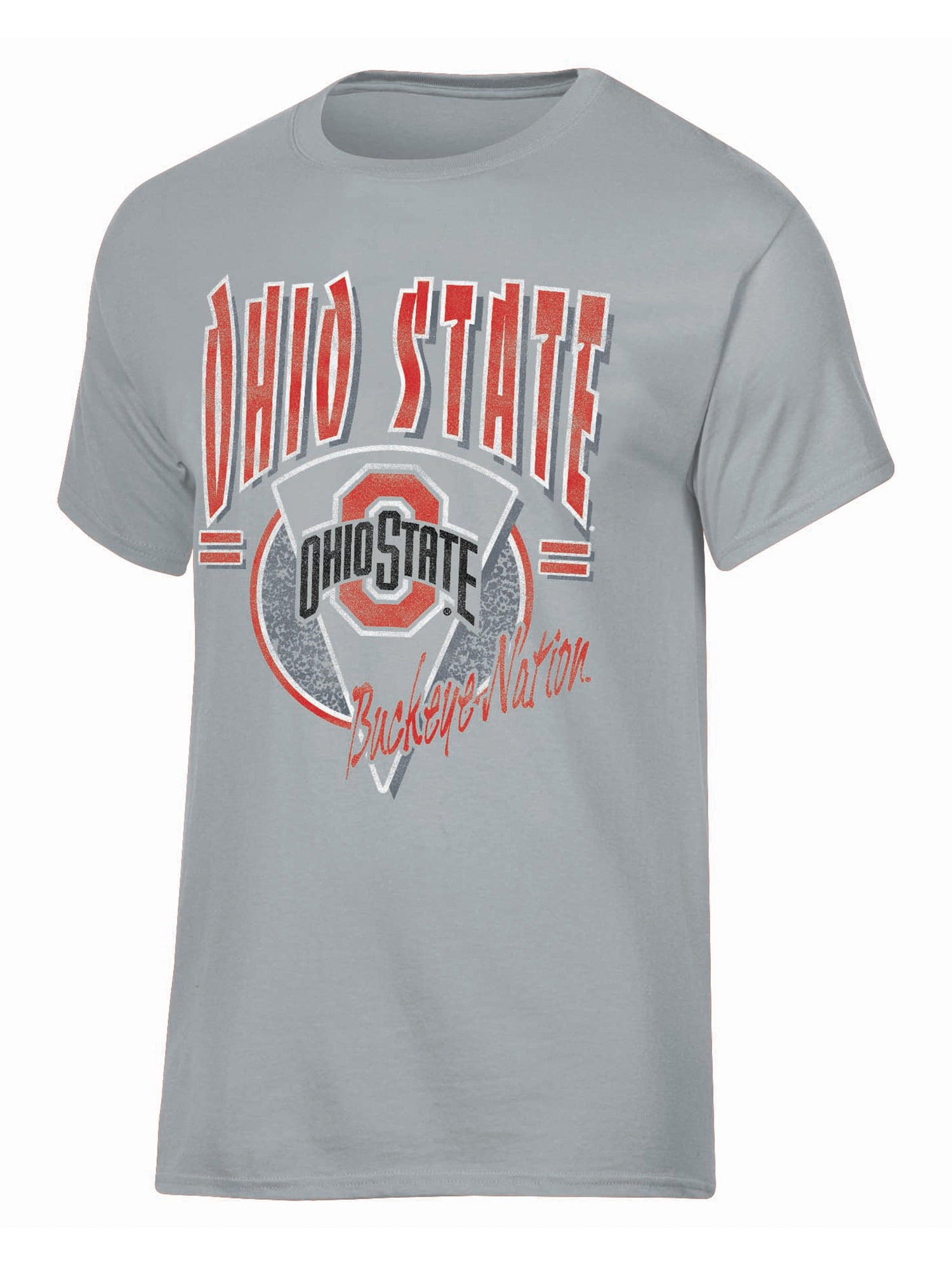 NCAA OHIO STATE Mens Altrnt Color Cotton SS TEE Distressed 90's OPP ...