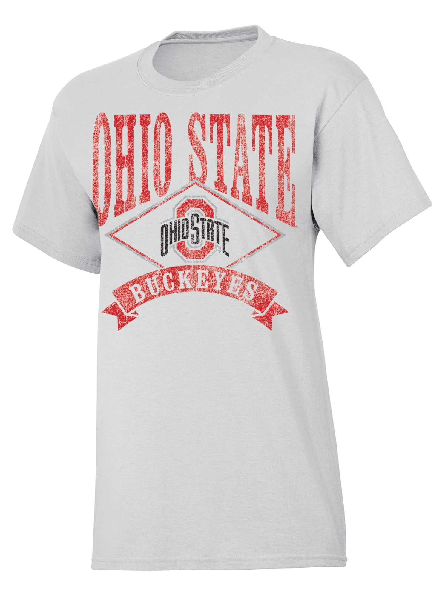 NCAA OHIO STATE Mens Grey Color Cotton SS TEE Frat Established ...