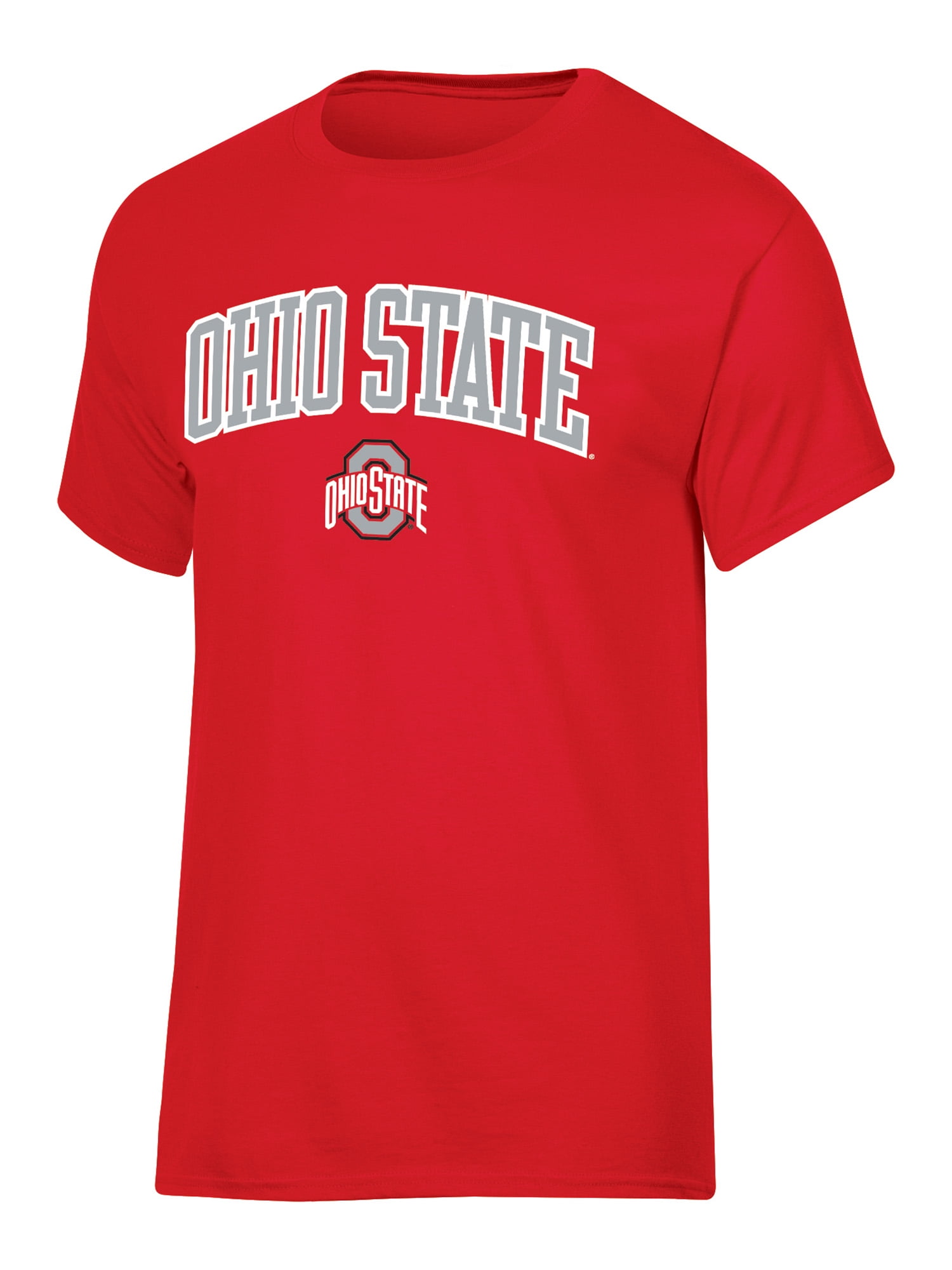NCAA Ohio State Buckeyes Men's Arch Over Logo Tee - Walmart.com