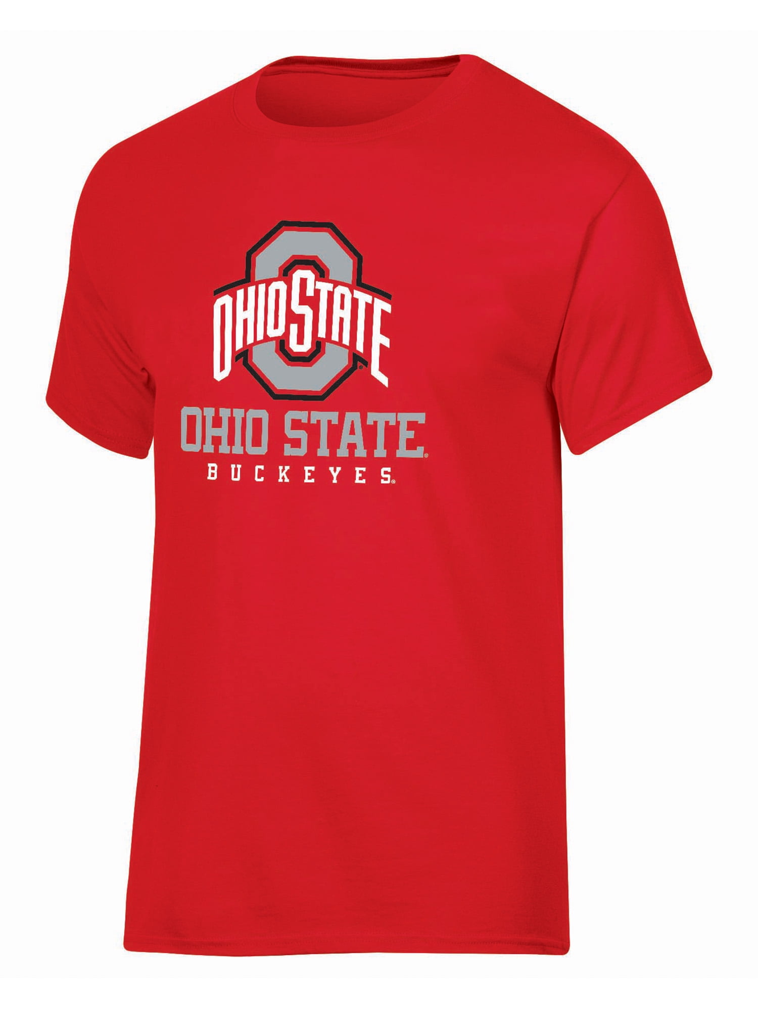 NCAA OHIO STATE Mens Primry Color Cotton SS TEE Logo Over Name OPP ...