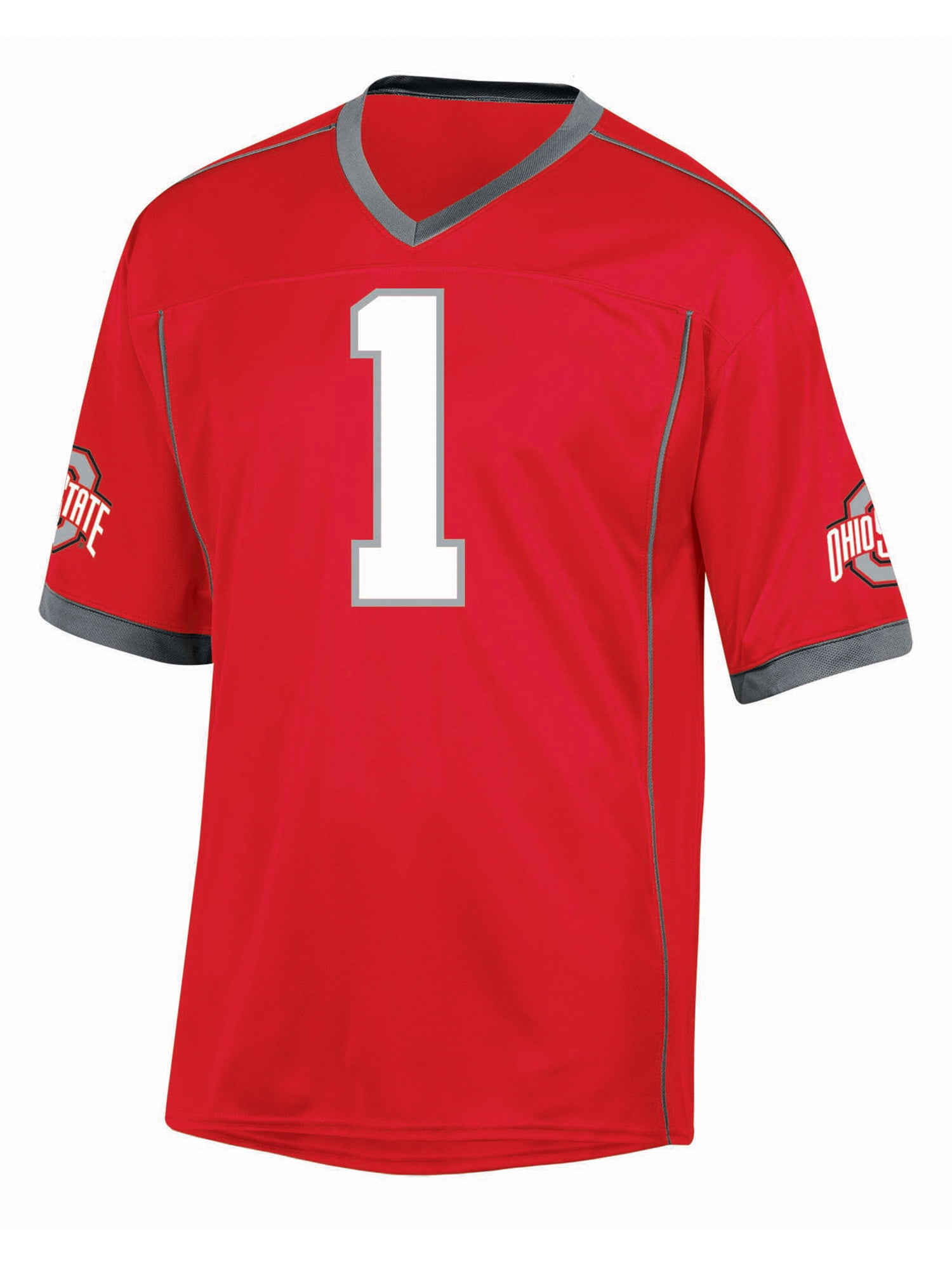 NCAA OHIO STATE Mens Primry Color Synthetic JSY Football - Walmart.com