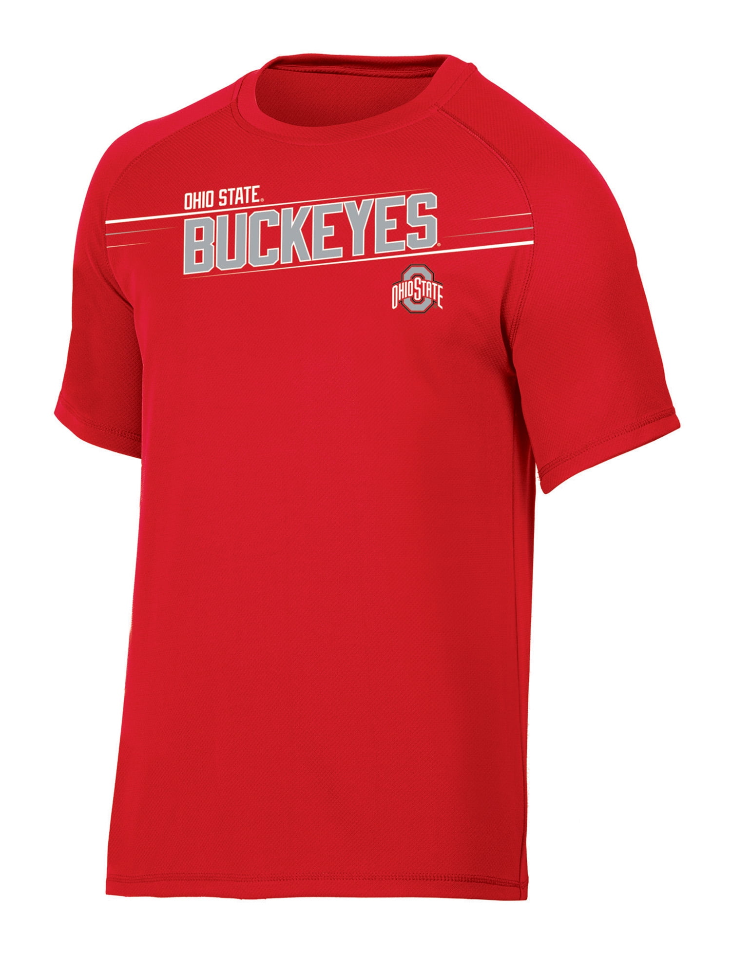 NCAA OHIO STATE Mens Primry Color Synthetic SS TEE Hex - Walmart.com