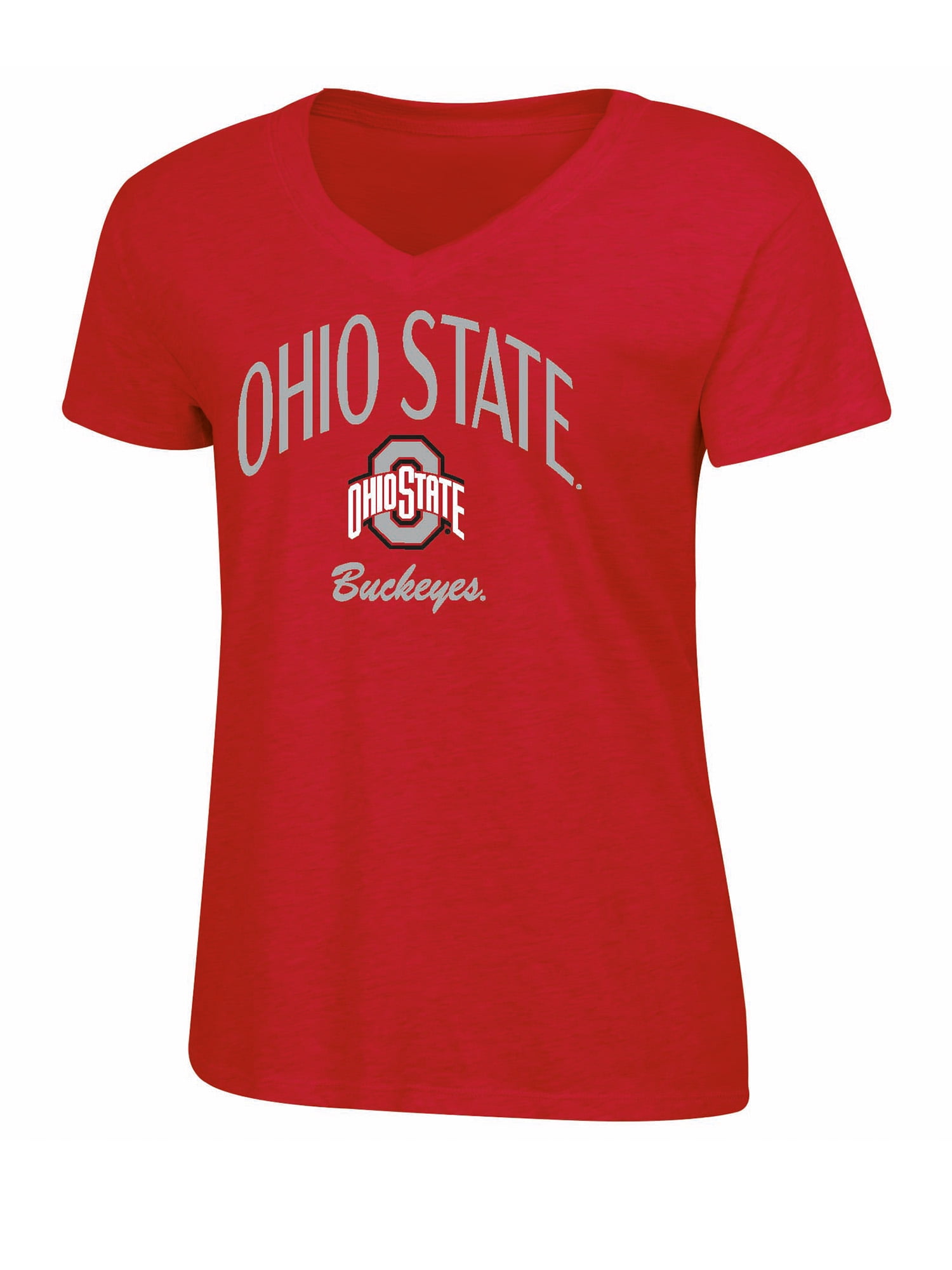 NCAA OHIO STATE Womens Primry Color Cotton SS TEE Chain Arch Over OPP ...