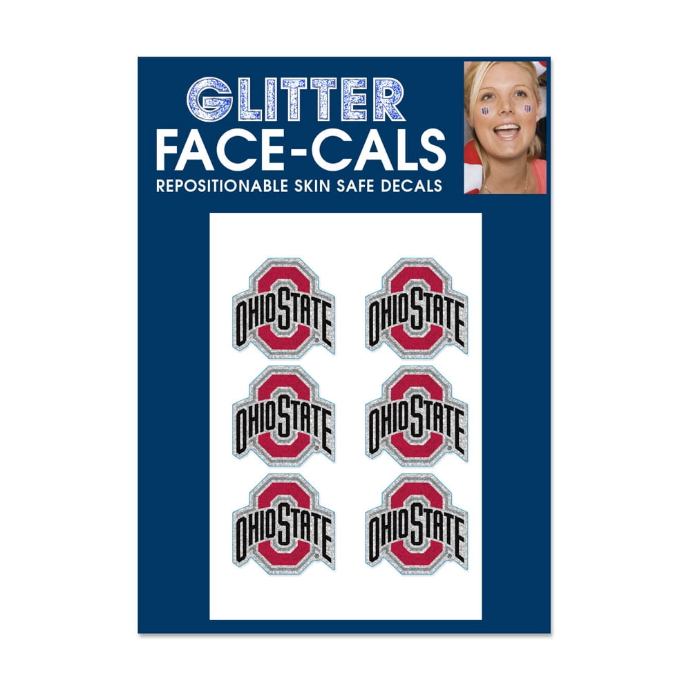 NCAA Ohio State Prime Glitter Face Cal - Walmart Business Supplies
