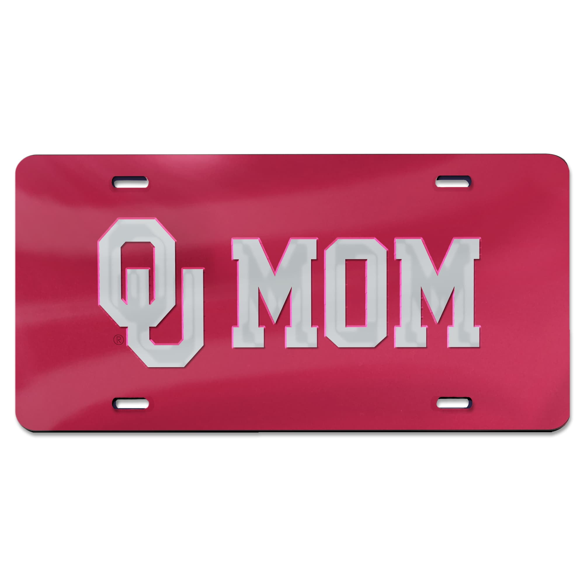 NCAA Oklahoma Mom Red Mirror License Plate - Walmart.com