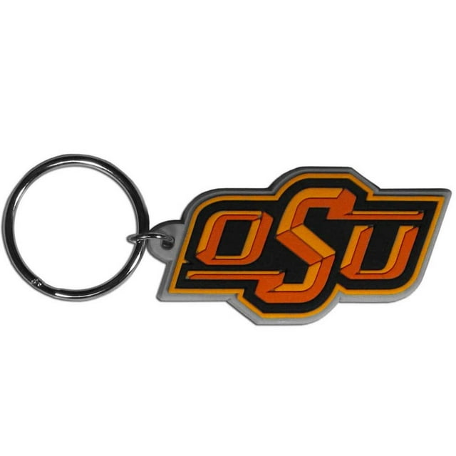 NCAA Oklahoma State Cowboys Flex Laser Cut Rubber Keychain - Walmart.com