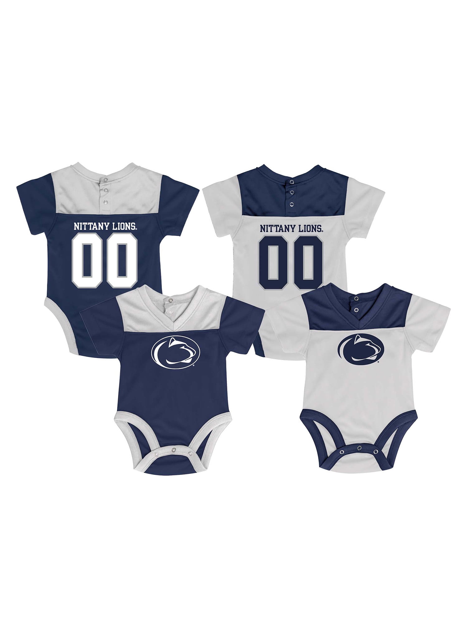 NCAA PENN STATE Infant Tm1&2 Color Blend SS ONS 2Pk Boys - Walmart.com