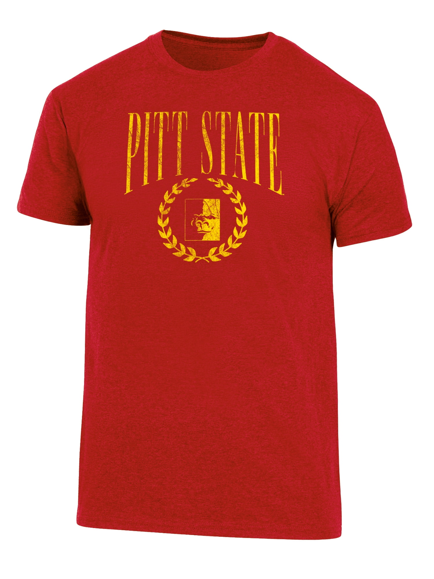 NCAA PITTSBURG STATE Mens Primry Color Triblend SS TEE Laurel - Walmart.com