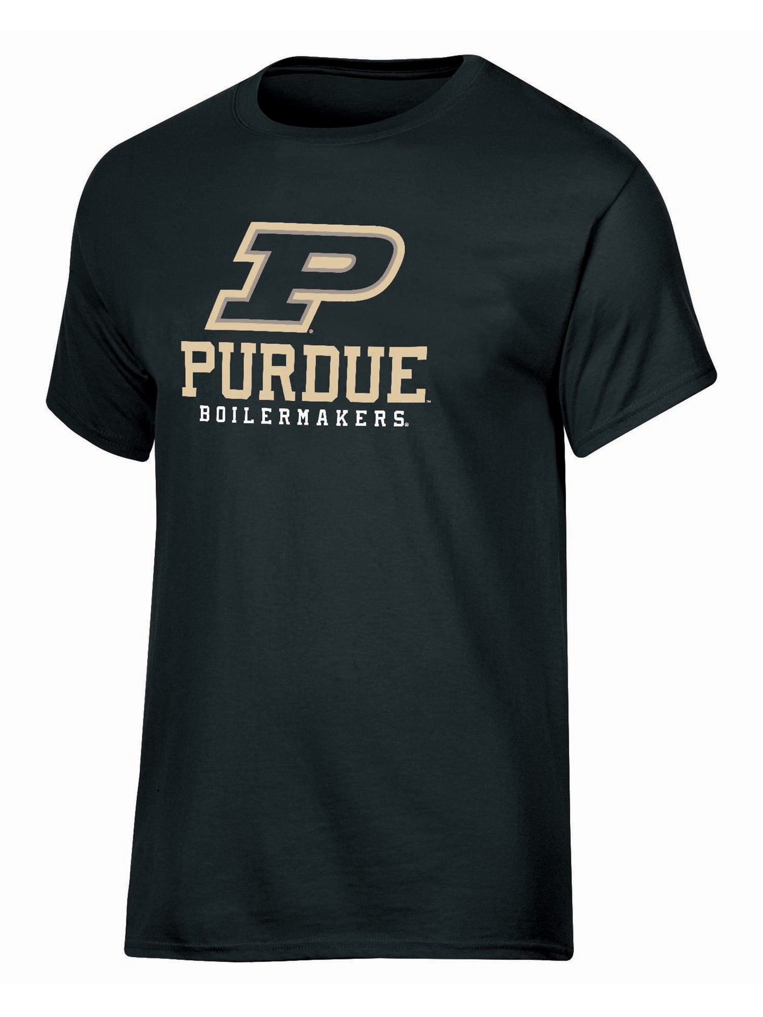 NCAA PURDUE Mens Primry Color Cotton SS TEE Logo Over Name OPP ...