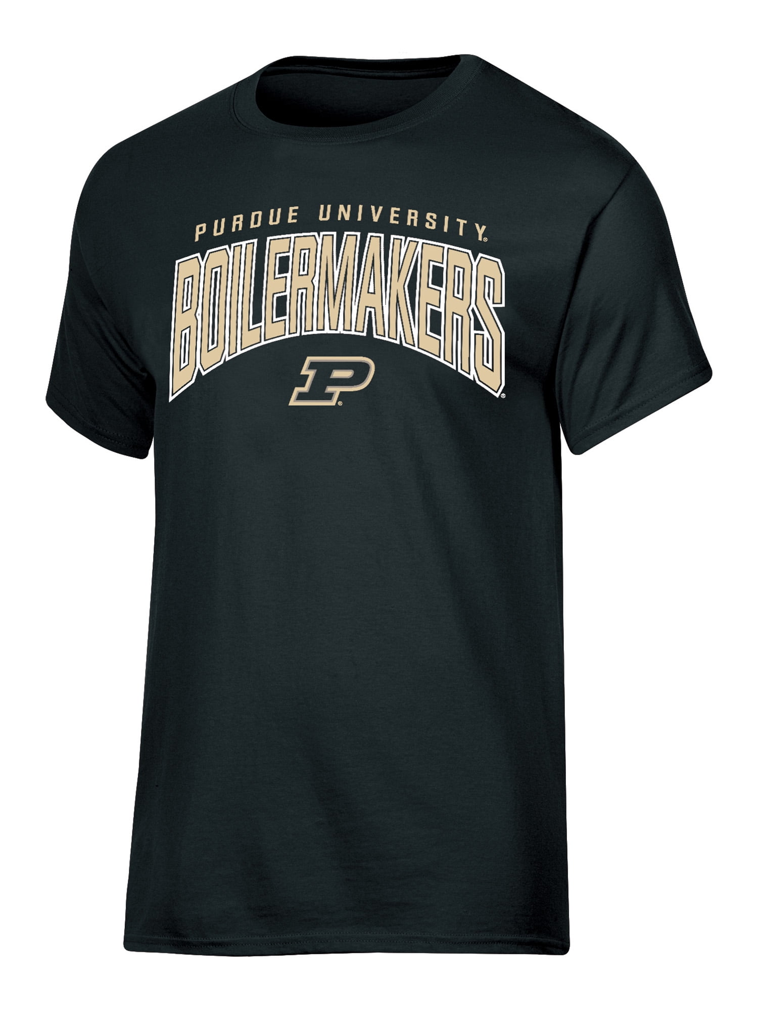 NCAA PURDUE Mens Primry Color Cotton SS TEE Msct Over OPP - Walmart.com
