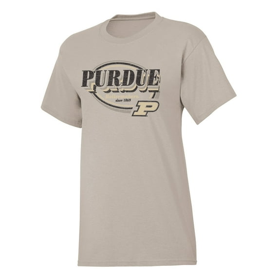NCAA PURDUE SS TEE Tan Logo Tee MENS SIZE L - Walmart.com