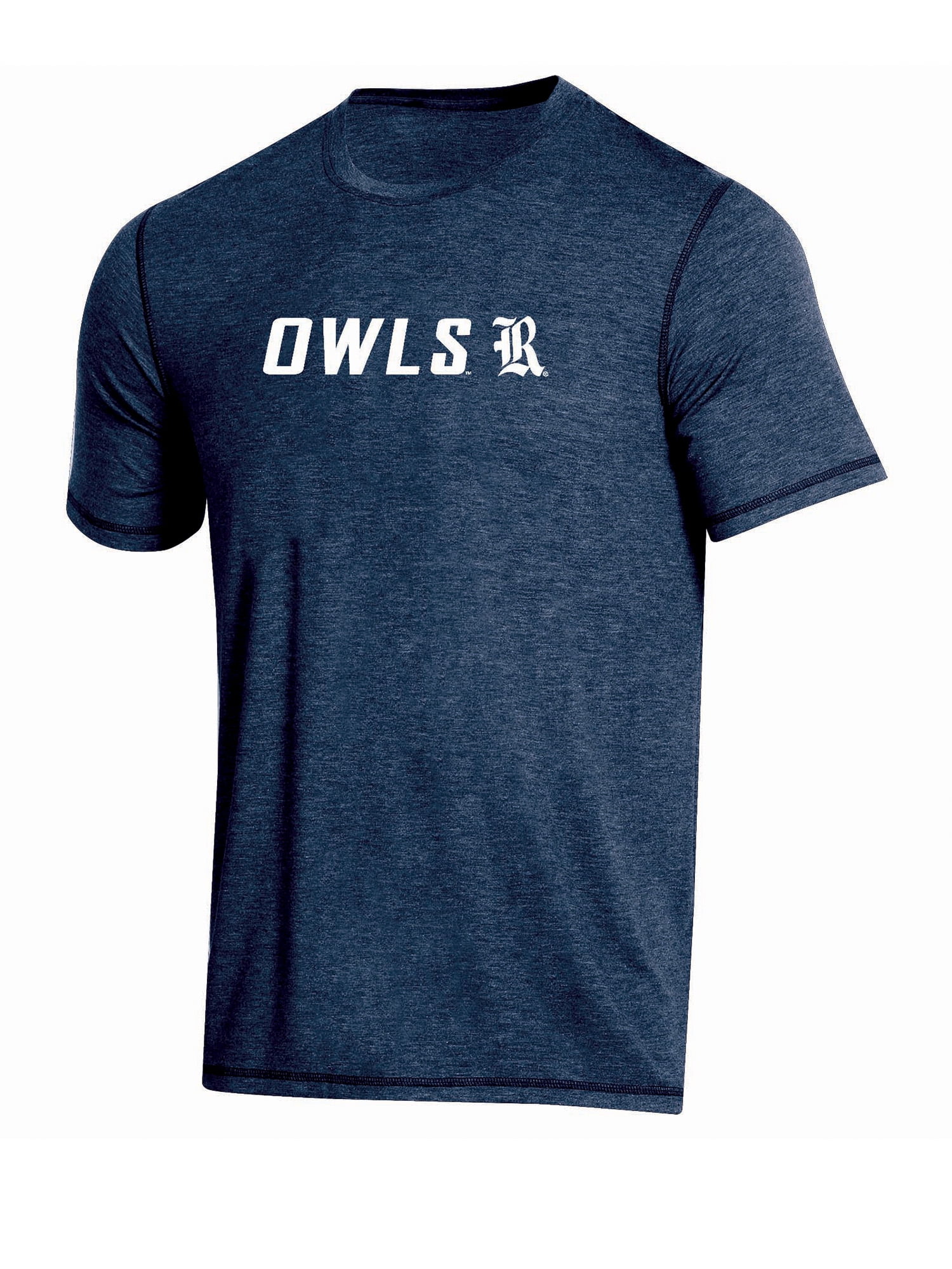 NCAA RICE OWLS Mens Primry Color Synthetic SS TEE Lux - Walmart.com