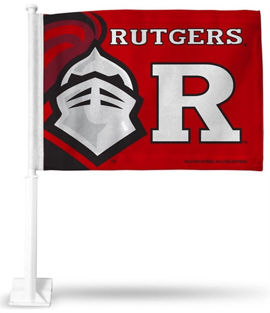 NCAA Rutgers University Scarlet Knights Car Flag - Walmart.com