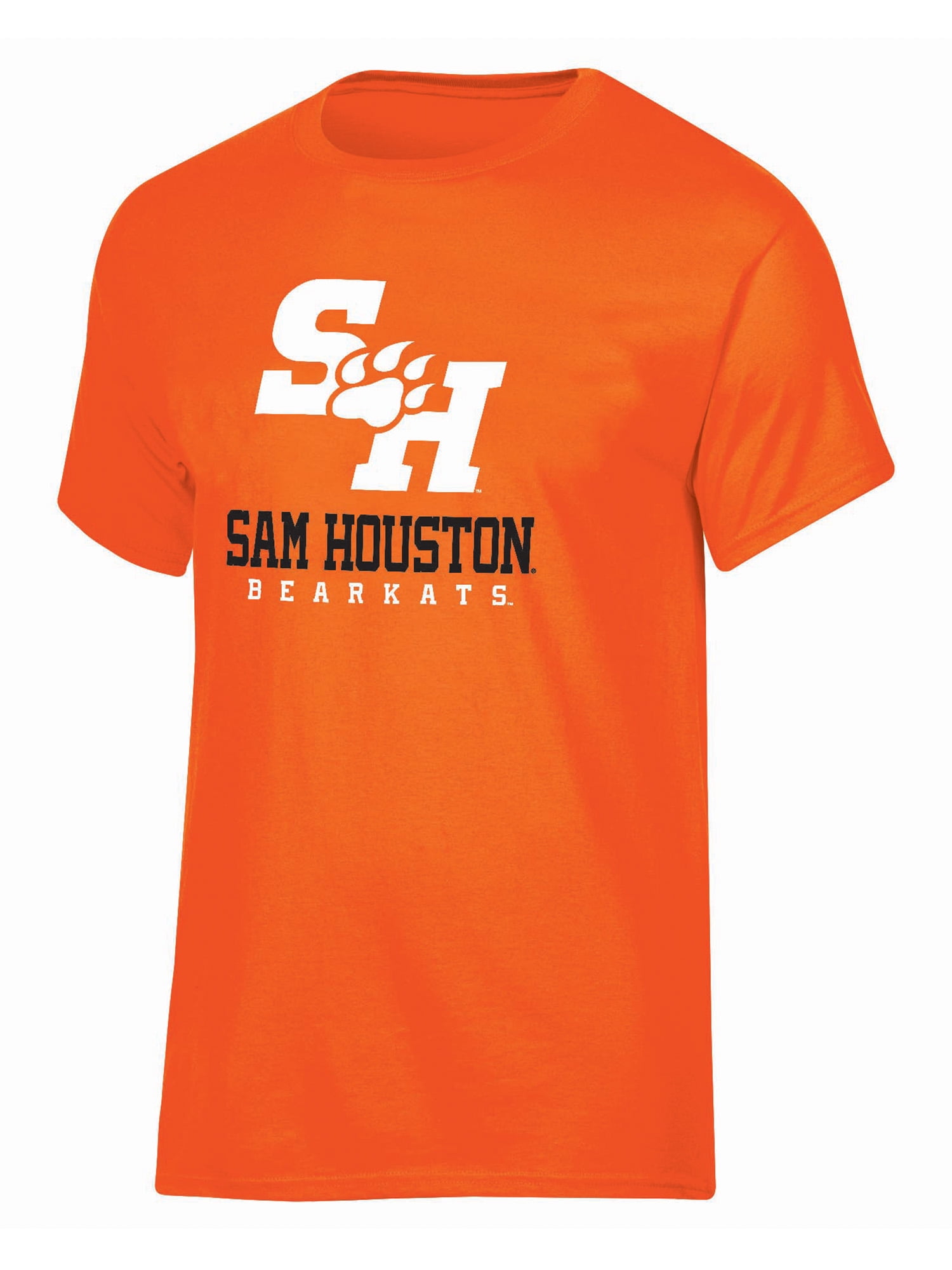 NCAA SAM HOUSTON STATE Mens Primry Color Cotton SS TEE Logo Over Name ...