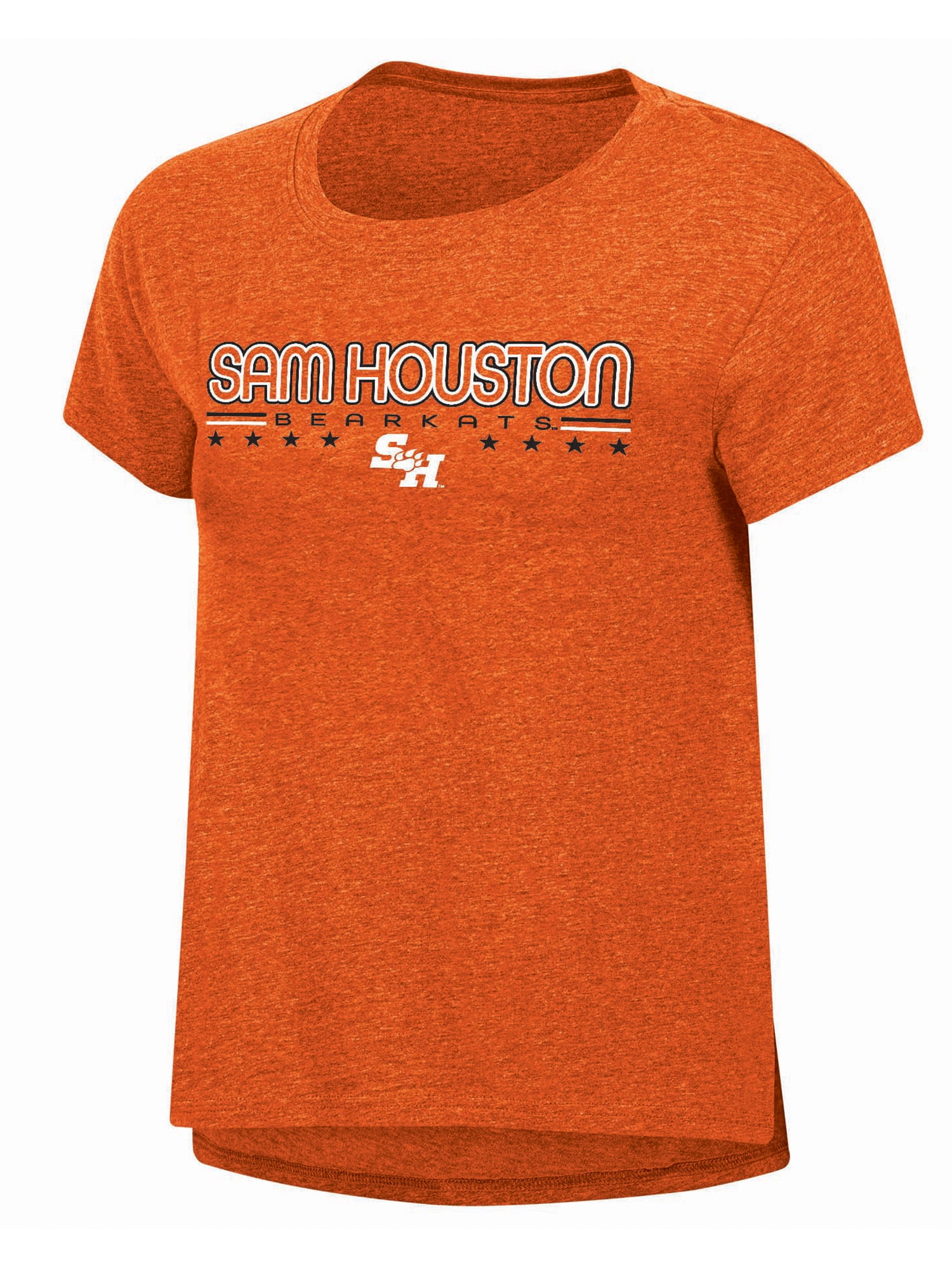 NCAA SAM HOUSTON STATE Womens Primry Color Cotton SS TEE Blocked Stars ...