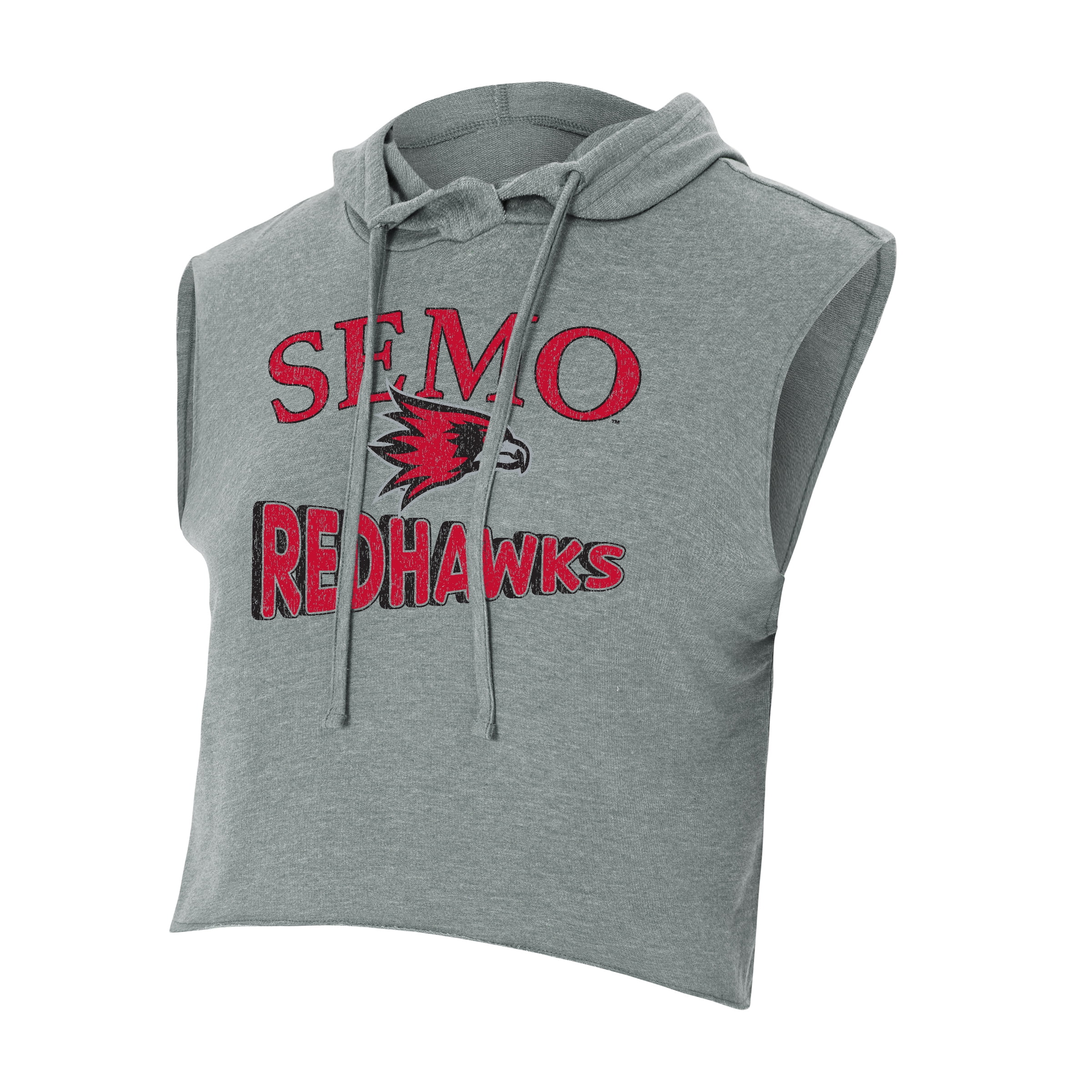 NCAA SEMO Redhawks Womens Grey Muscle Hood - Walmart.com