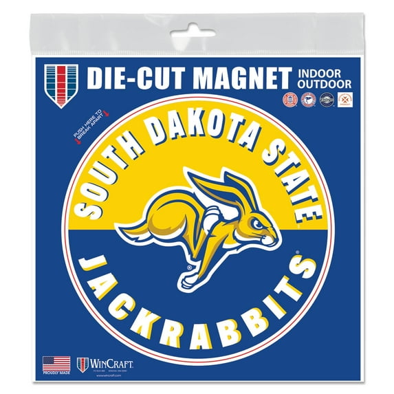 NCAA South Dakota State Team Logo 6" x 6" Magnet - Walmart.com