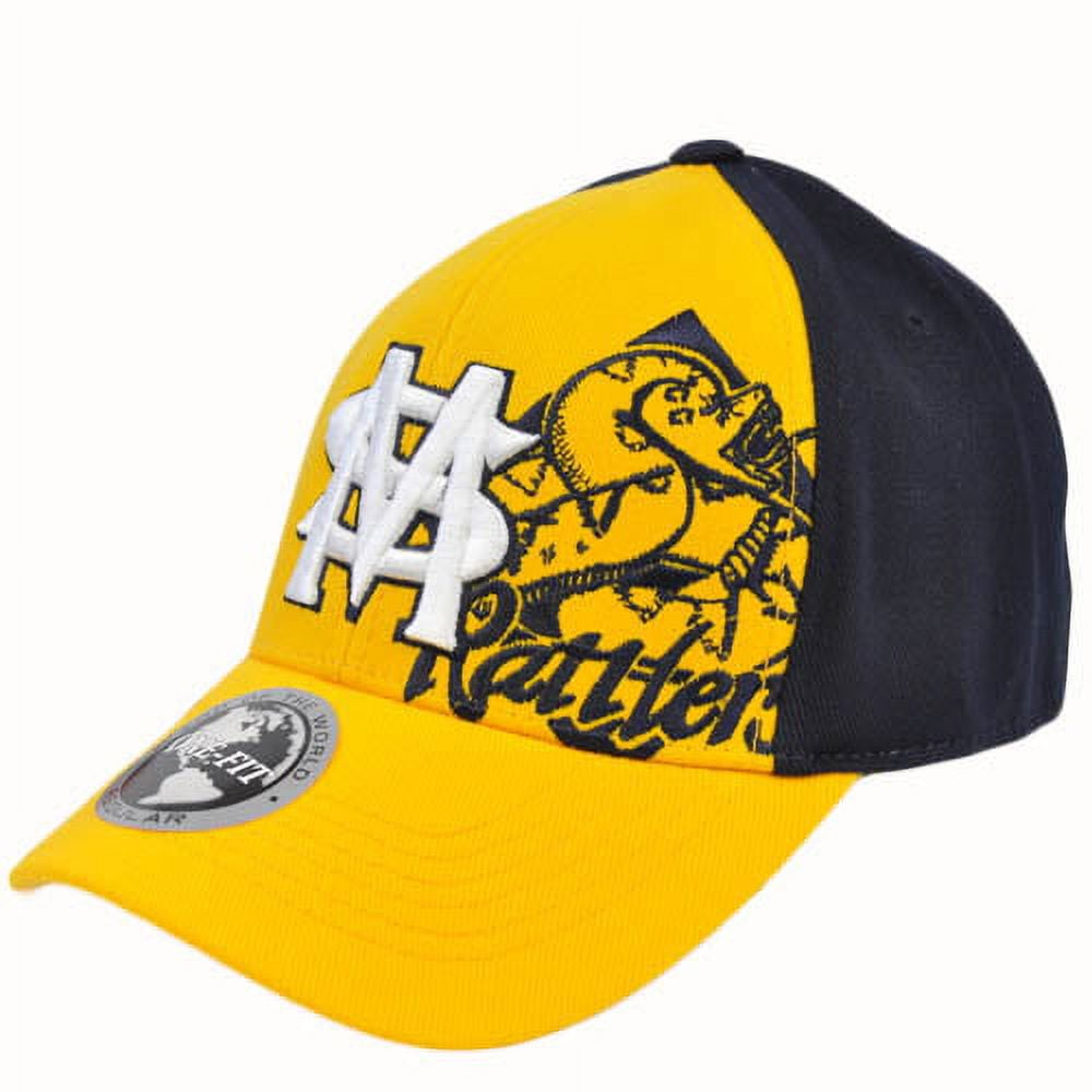 NCAA St Mary StMU Rattlers Top of World Yellow Navy Blue Flex Stretch ...