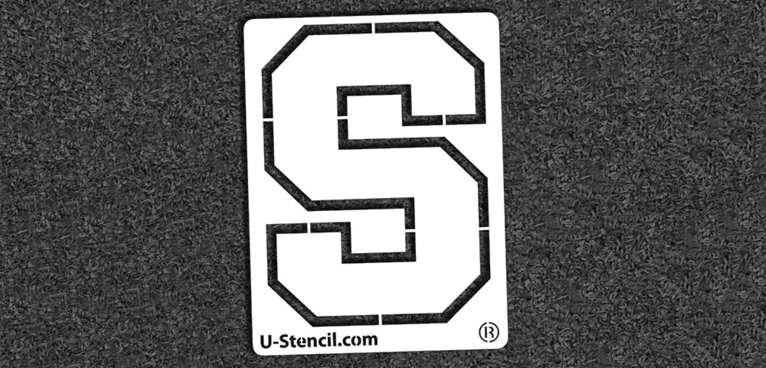 NCAA Syracuse Orange Collegiate 'S' Mini Stencil Kit - Walmart.com