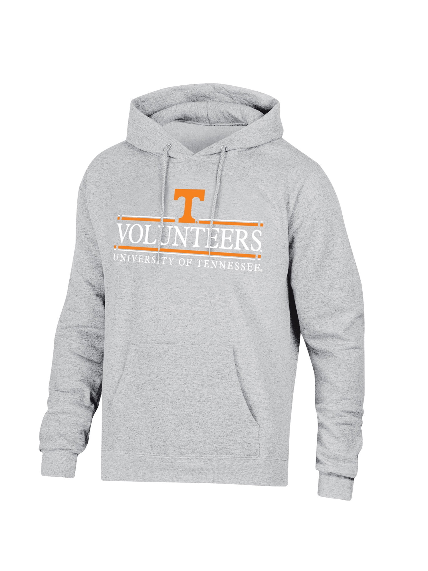 NCAA Men’s Ash Heather Team Bar Logo Fleece Hoodie Sweatshirt - Walmart.com