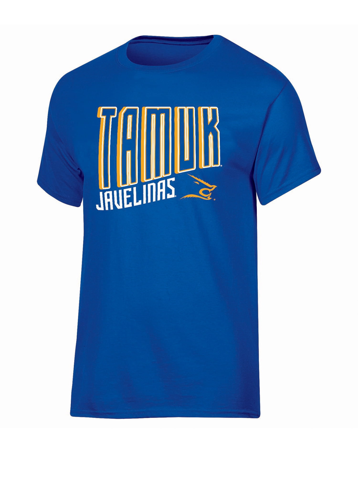 NCAA TEXAS A&M KINGSVILLE Mens Primry Color Cotton SS TEE Wave Font OPP ...