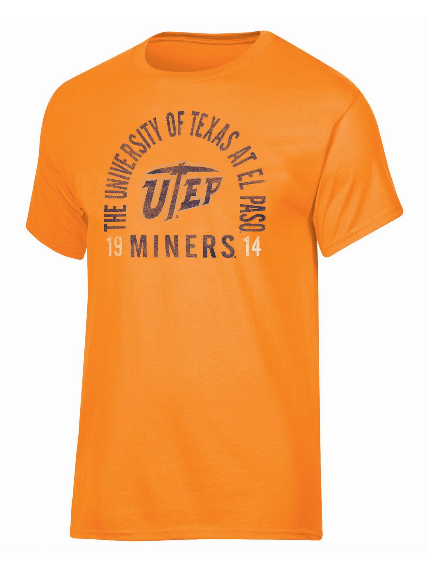 NCAA TEXAS EL PASO Mens Altrnt Color Cotton SS TEE Arch Faded OPP ...