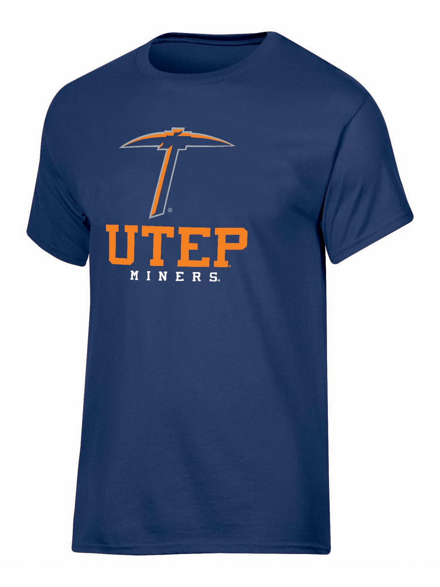 NCAA TEXAS EL PASO Mens Primry Color Cotton SS TEE Logo Over Name OPP ...