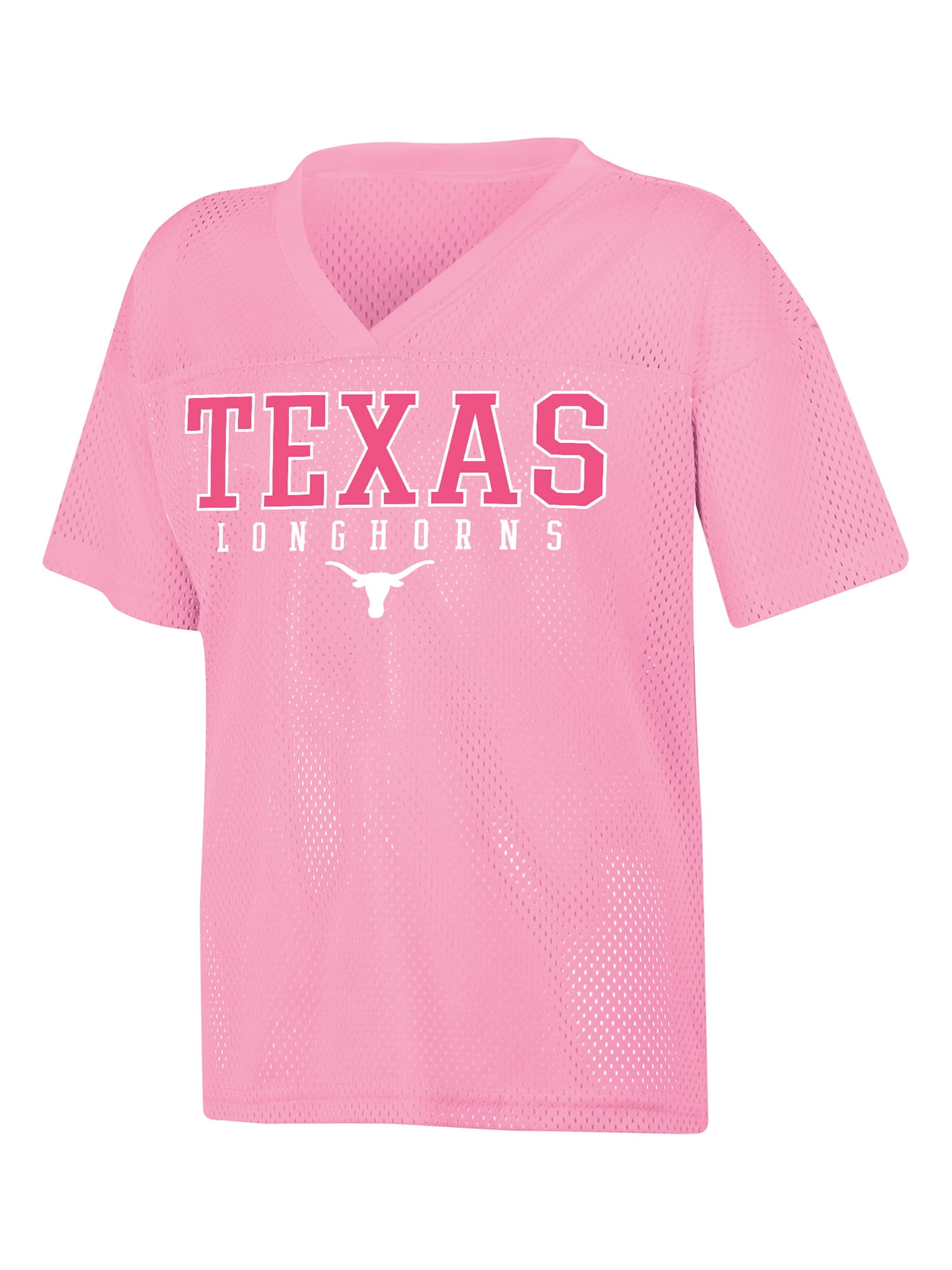 NCAA TEXAS LONGHORNS Girls Pink Color Blend JSY Fashion - Walmart.com
