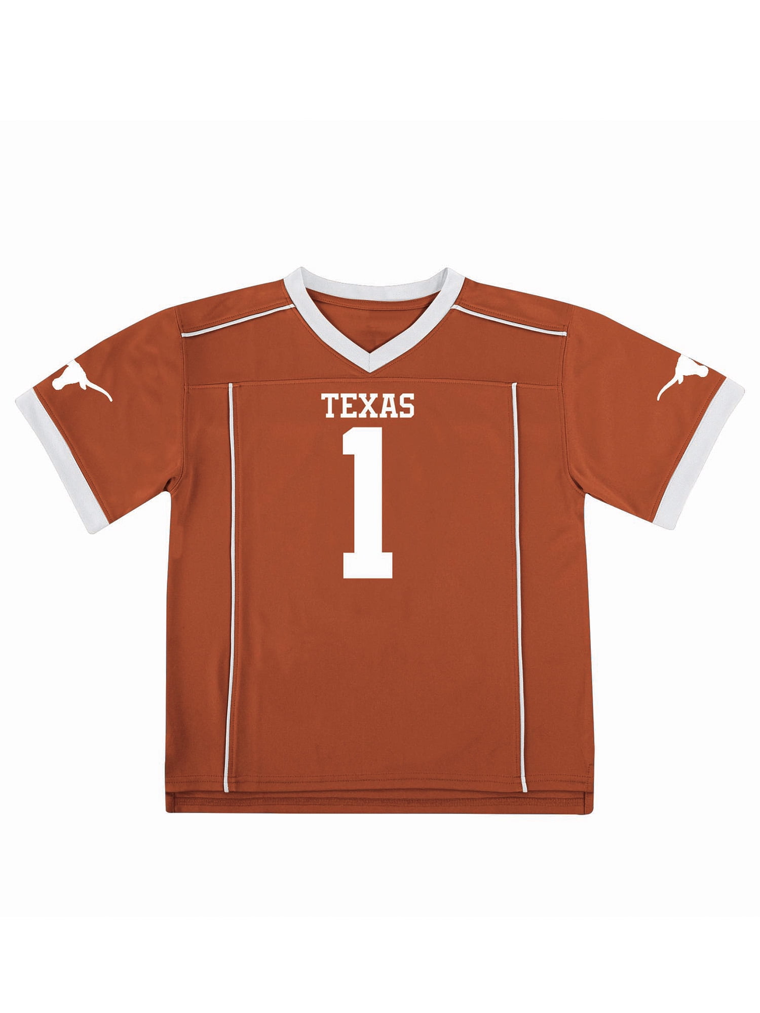 NCAA TEXAS LONGHORNS Toddler Primry Color Synthetic JSY Football ...