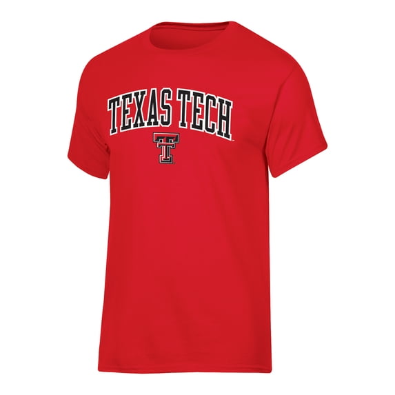 NCAA Texas Tech Red Raiders Men's Arch Over Logo Tee - Walmart.com