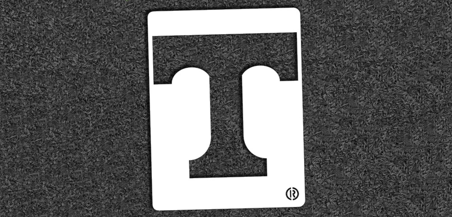Tennessee T Stencil