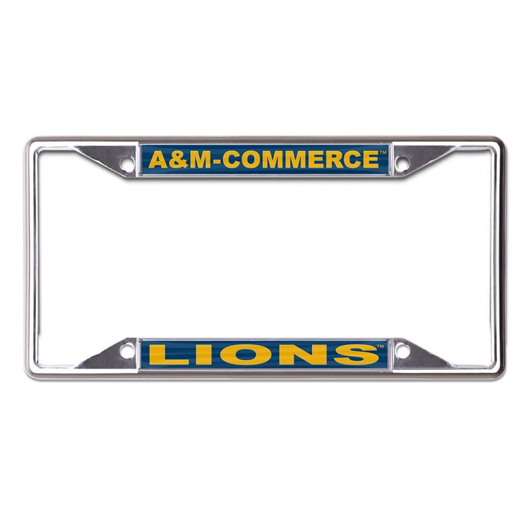 Texas Am License Plate Frame TEXAS A&M AGGIES Inserts For LumiSign