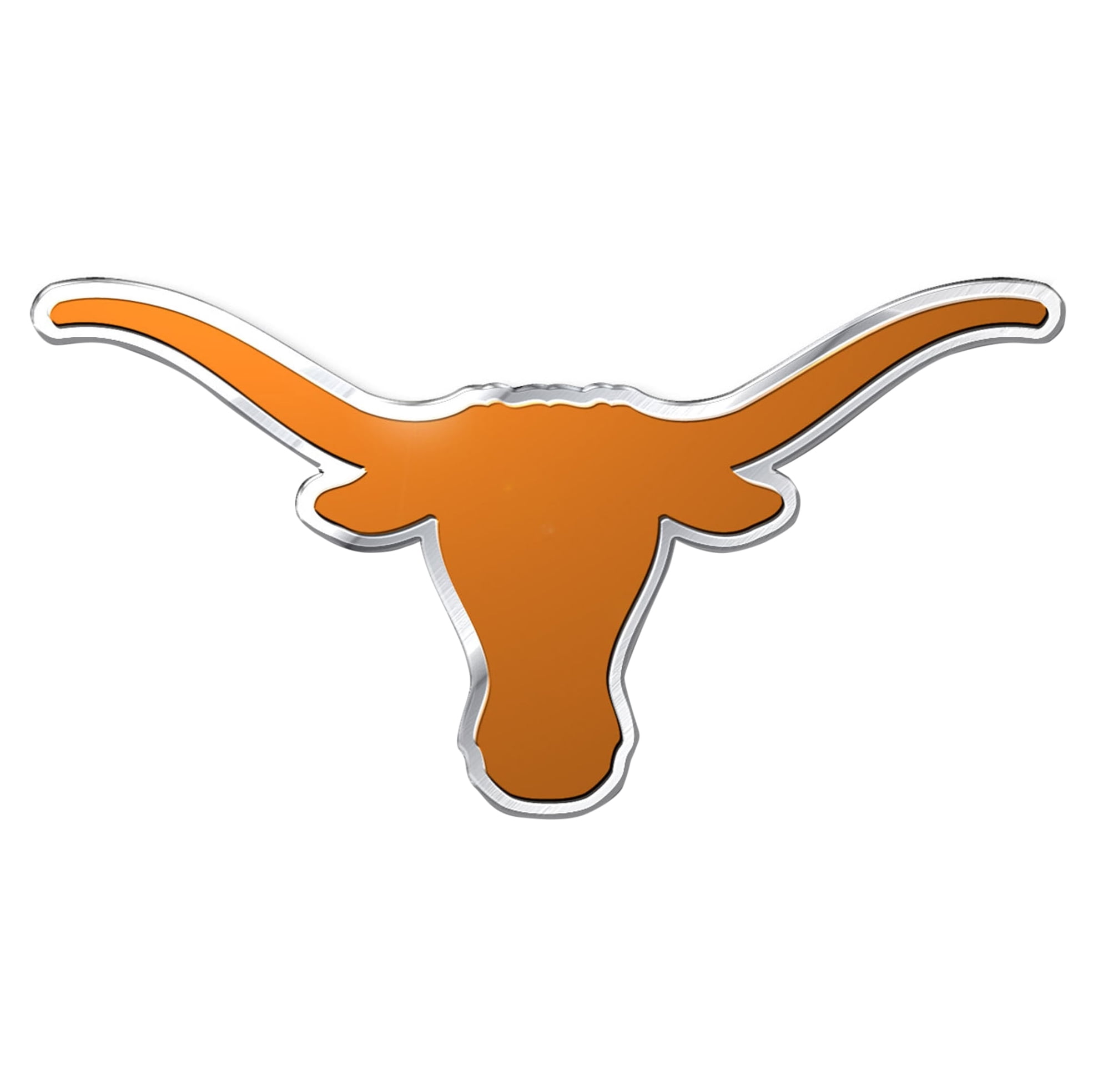 NCAA Texas Longhorns Aluminum Color Emblem Automotive Decal & Stickers ...