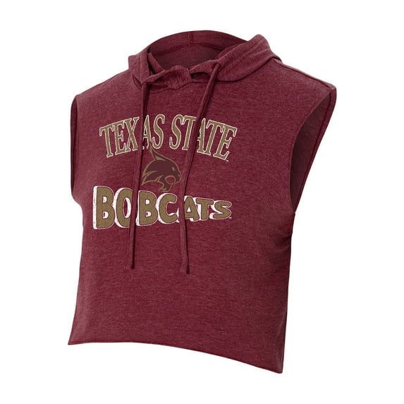 NCAA Texas State Bobcats Womens Team Color Muscle Hood - Walmart.com