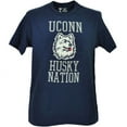 NCAA UConn Huskies Connecticut Blue Short Sleeve Mens Crew Neck Tshirt ...