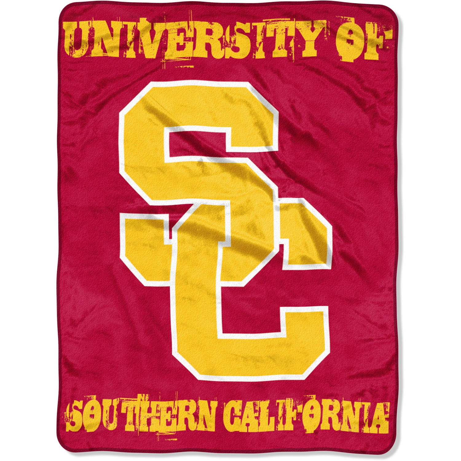 NCAA USC Trojans 46" x 60" Micro Raschel Throw, 1 Each - Walmart.com