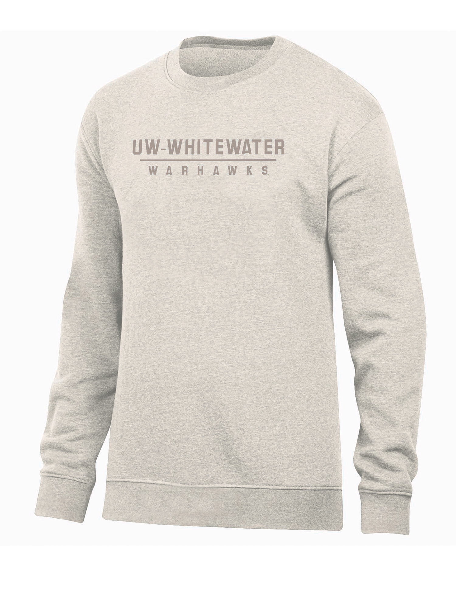 NCAA UW WHITEWATER Mens Oatml Color Cotton Fleece PVR Tonal Name ...