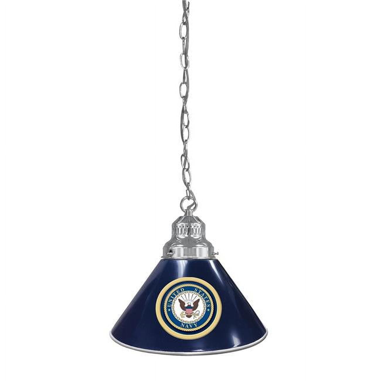 NCAA United States Navy Single Shade Pendant Light - Chrome - Walmart.com
